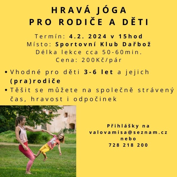 Sportovní klub Dařbož - workshopy a jiné akce